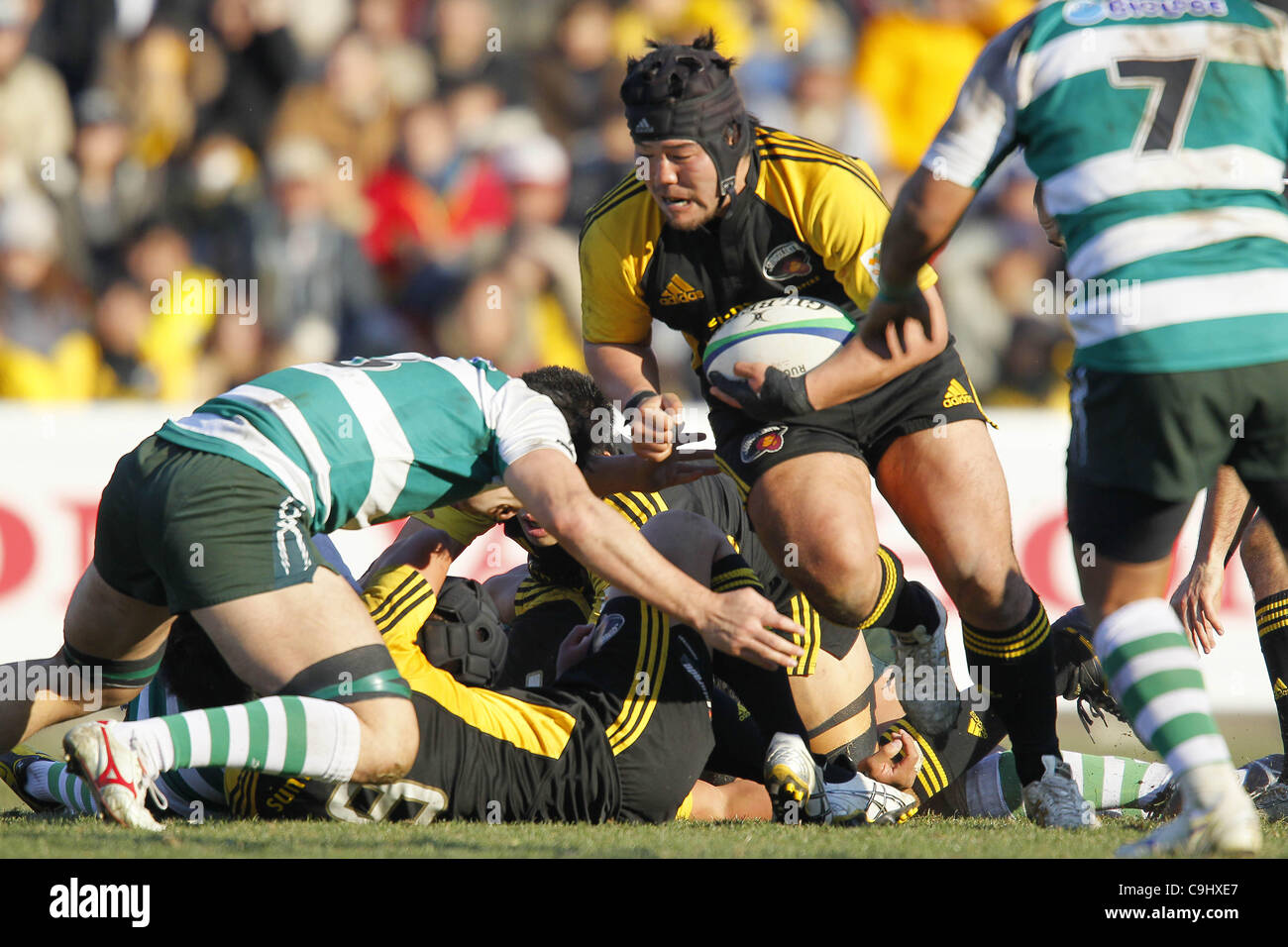 Kensuke Hatakeyama (Sungoliath), JANUARY 9, 2012 - Rugby : Japan Rugby ...