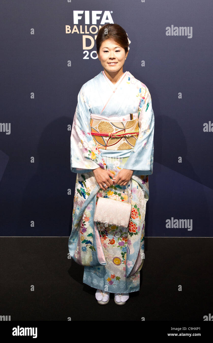 Homare Sawa, JANUARY 9, 2012 - Football / Soccer : FIFA Ballon d'Or ...