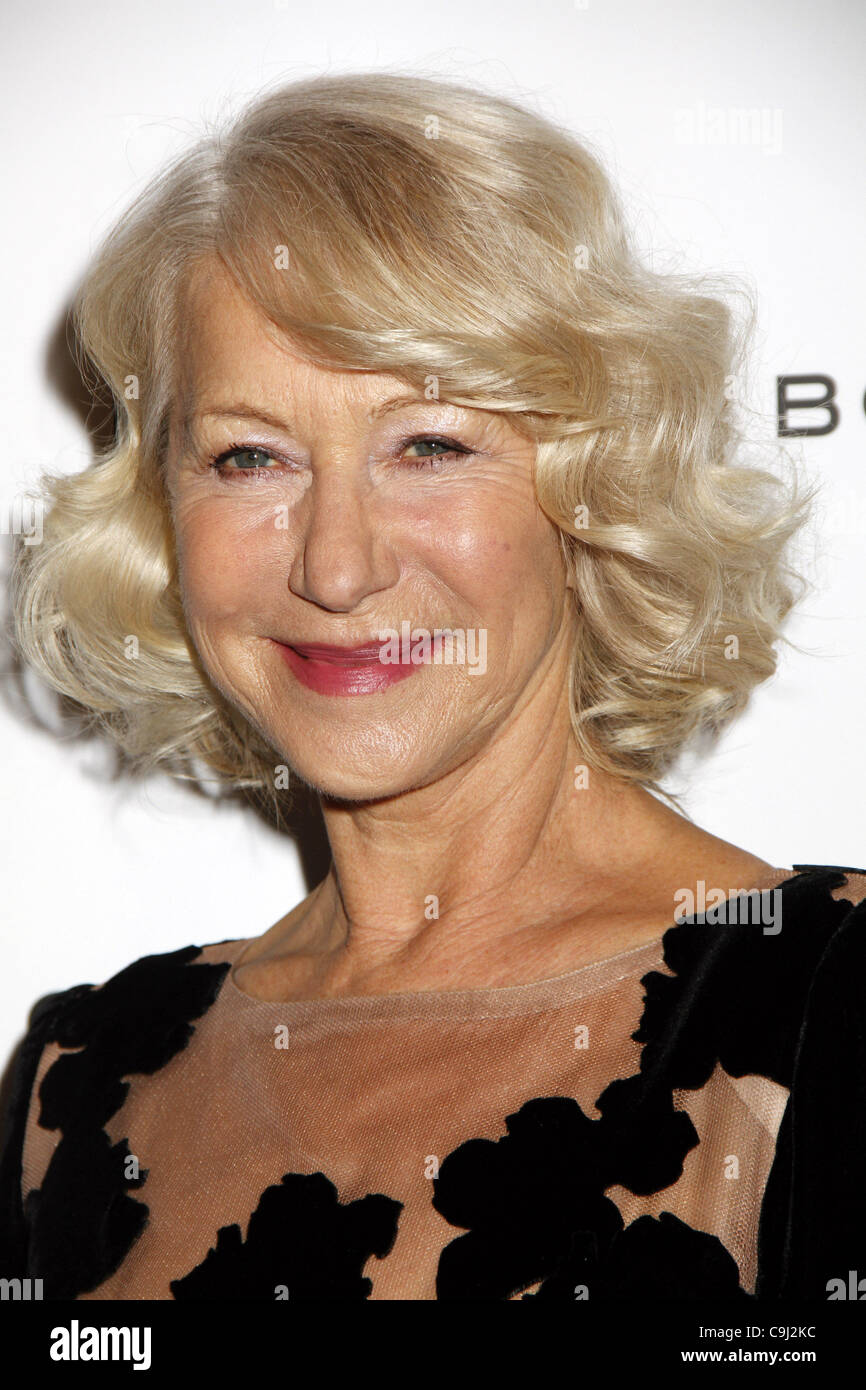 Jan. 10, 2012 - New York, New York, U.S. - Helen Mirren arrives for the ...