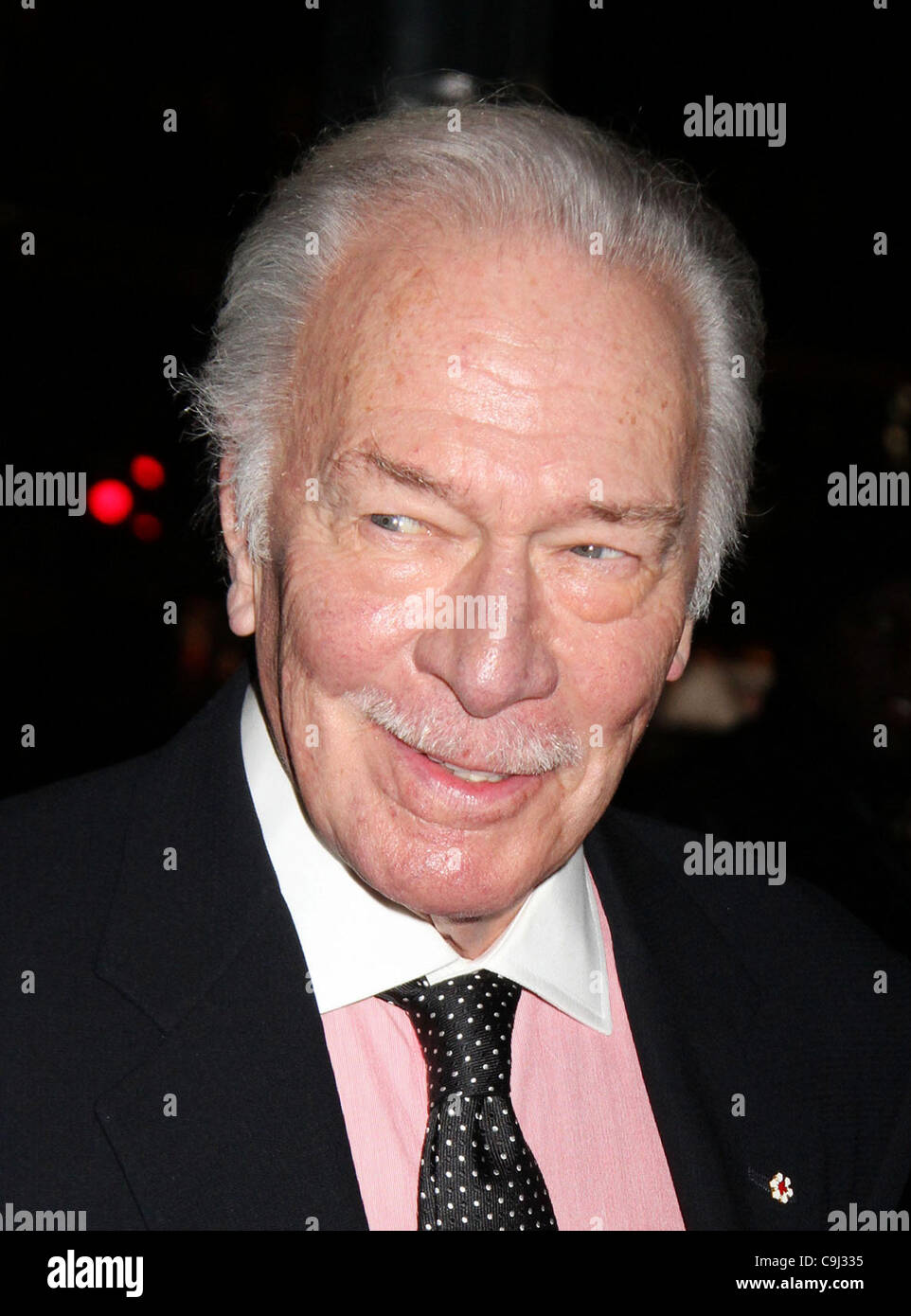 Jan. 10, 2012 - New York, New York, U.S. - Actor CHRISTOPHER PLUMMER ...