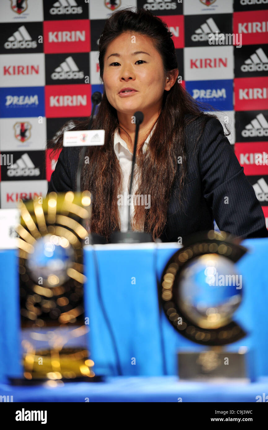 Homare Sawa, JANUARY 11, 2012 - Football / Soccer : Homare Sawa attends ...