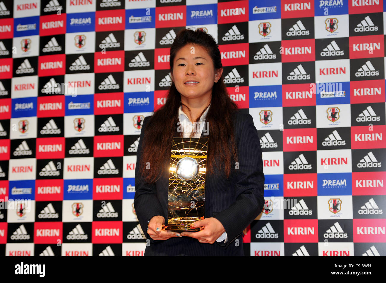 Homare Sawa, JANUARY 11, 2012 - Football / Soccer : Homare Sawa poses ...