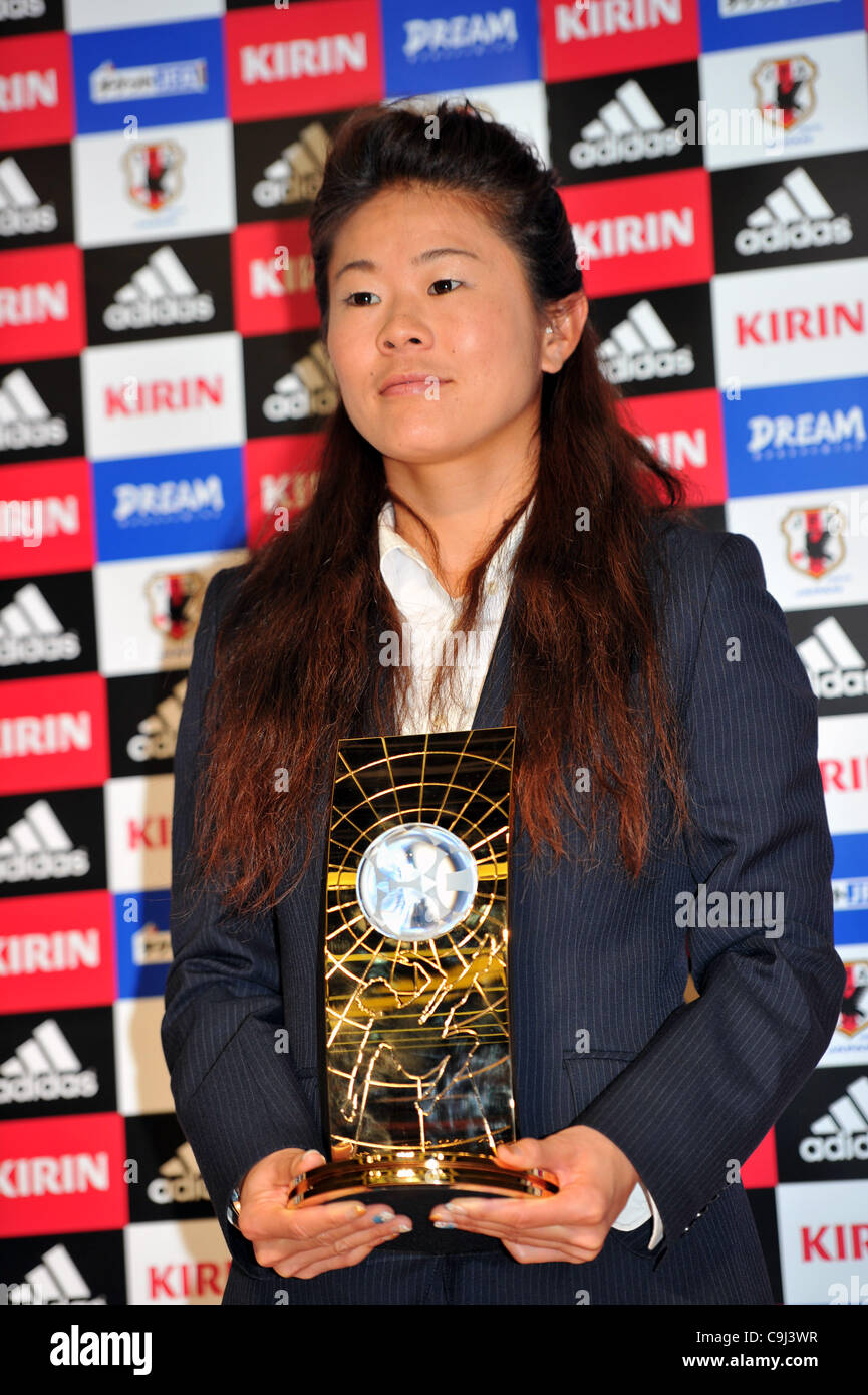 Homare Sawa, JANUARY 11, 2012 - Football / Soccer : Homare Sawa poses ...