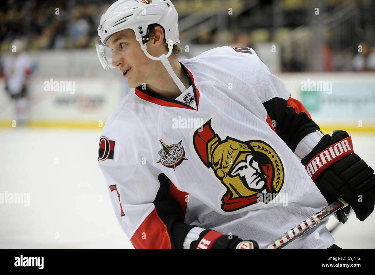 Jan. 10, 2012 - Pittsburgh, PENNSYLVANNIA, U.S - Ottawa Senators center ...