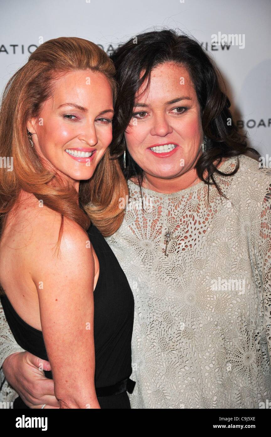 Michelle Rounds, Rosie O'Donnell at arrivals for 2012 National Board of ...