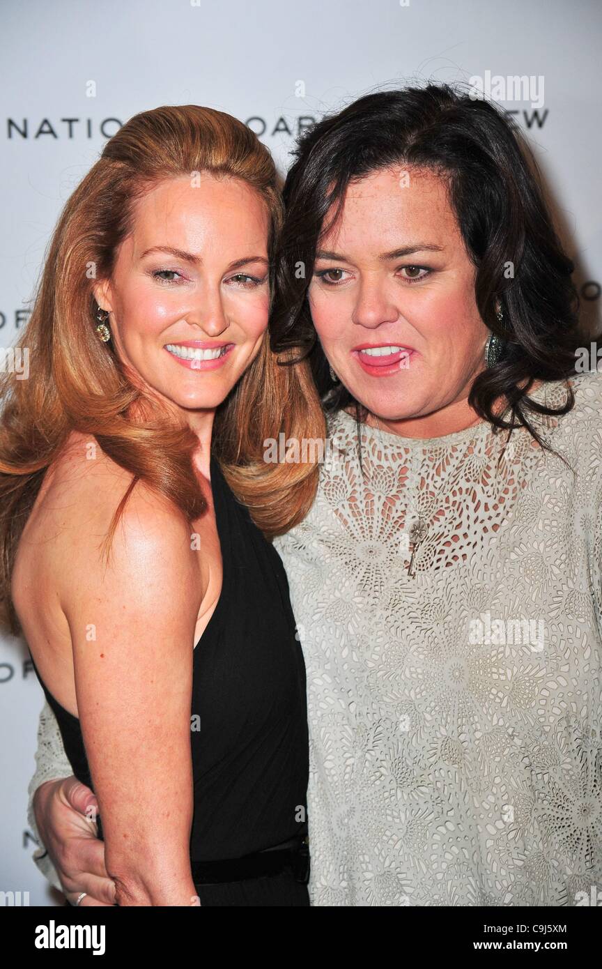 Michelle Rounds, Rosie O'Donnell at arrivals for 2012 National Board of ...