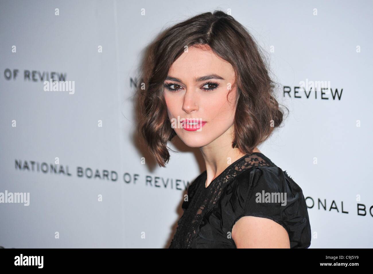 Keira Knightley at arrivals for 2012 National Board of Review Awards ...