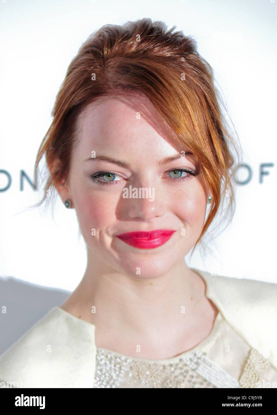 Emma Stone at arrivals for 2012 National Board of Review Awards Gala ...