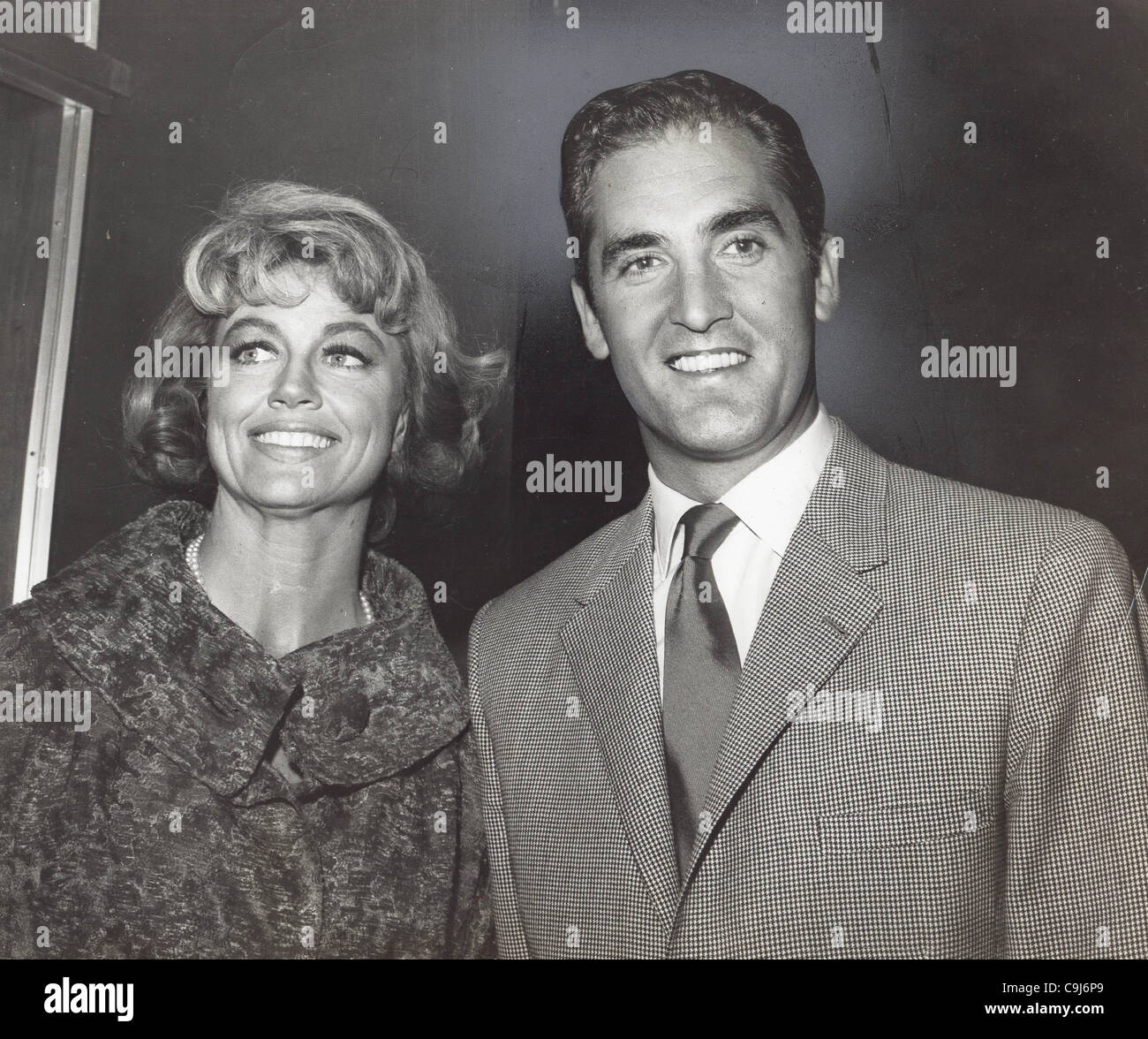 Jan. 4, 2012 - DOROTHY MALONE with her husband Jacques Bergerac.(Credit ...