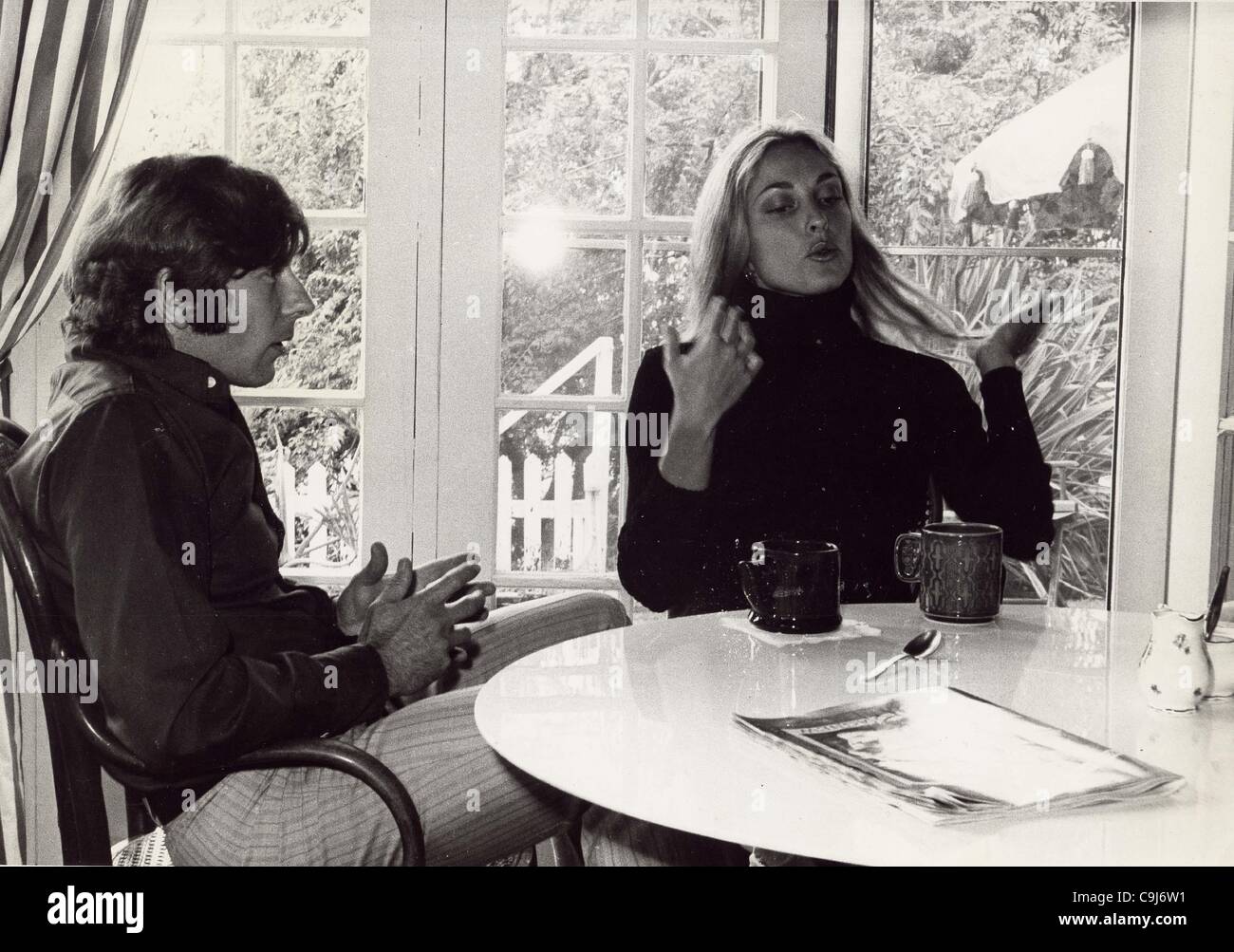 Jan. 5, 2012 - SHARON TATE Roman Polanski at home.Supplied by Photos ...