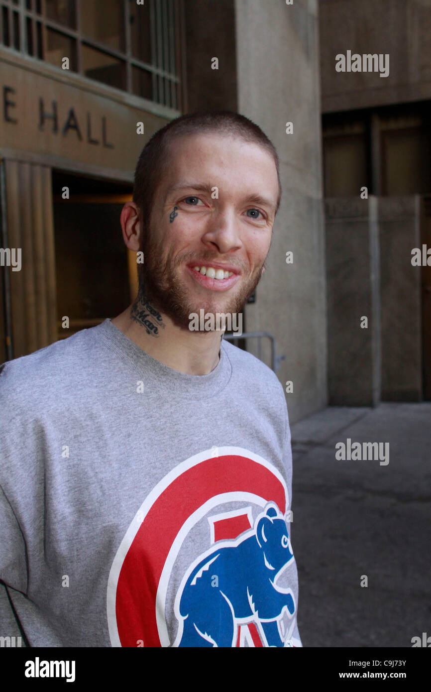 Jan 11, 2012 - New York, New York, U.S. - Skateboarder JEREME ROGERS ...