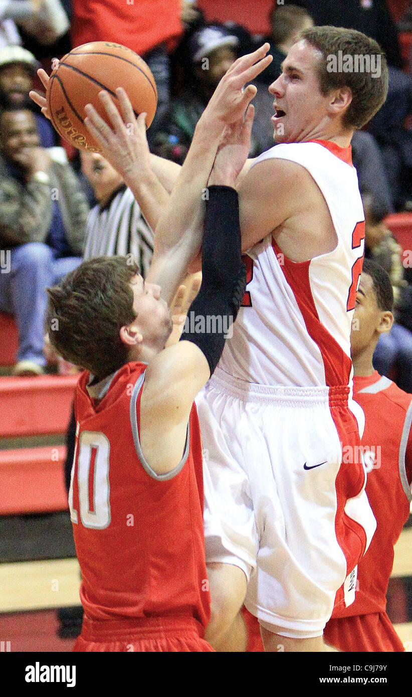 Jan. 10, 2012 - Davenport, Iowa, U.S. - Davenport Assumption's Derek ...