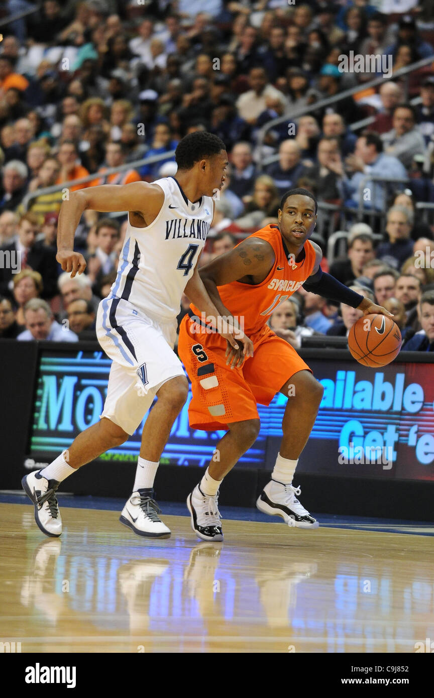Jan. 11, 2012 - Philadelphia, Pennsylvania, U.S - Syracuse Orange guard ...