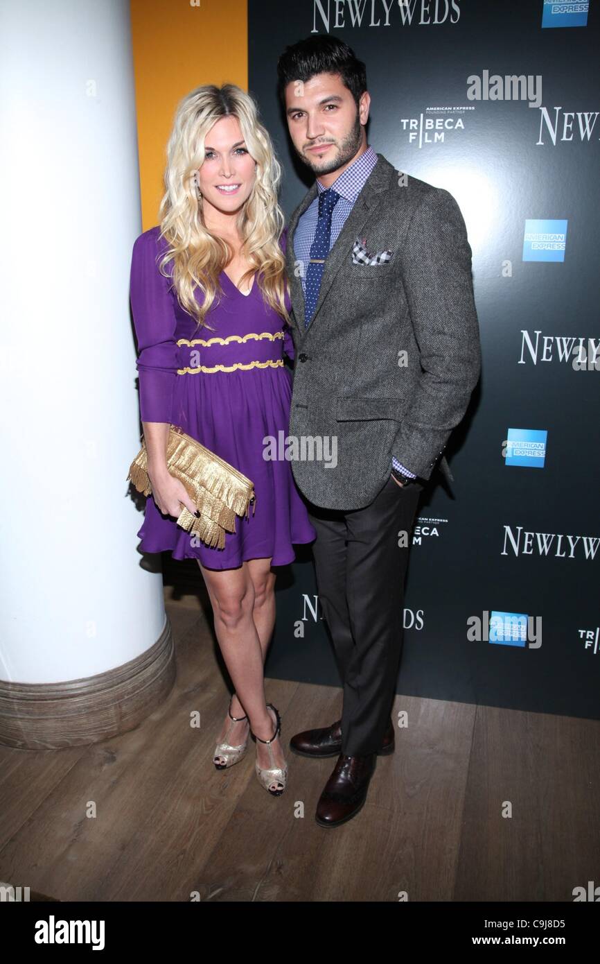 Tinsley Mortimer, Brian Mazza at arrivals for NEWLYWEDS Premiere ...