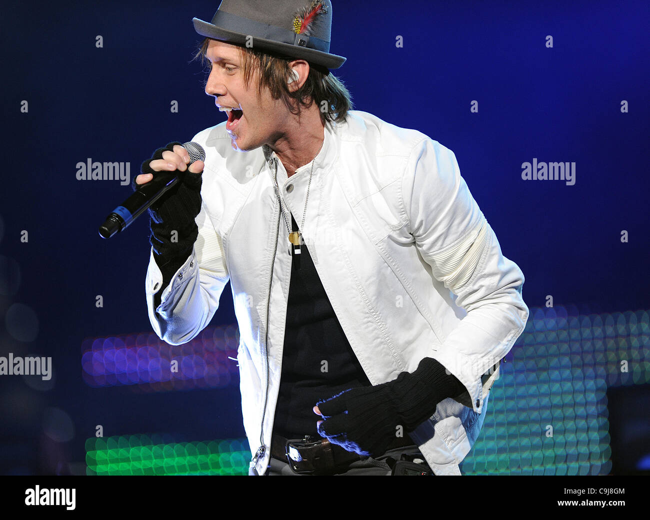 Jan 7, 2012 - Raleigh, North Carolina; USA - Singer JASON ROY of the ...