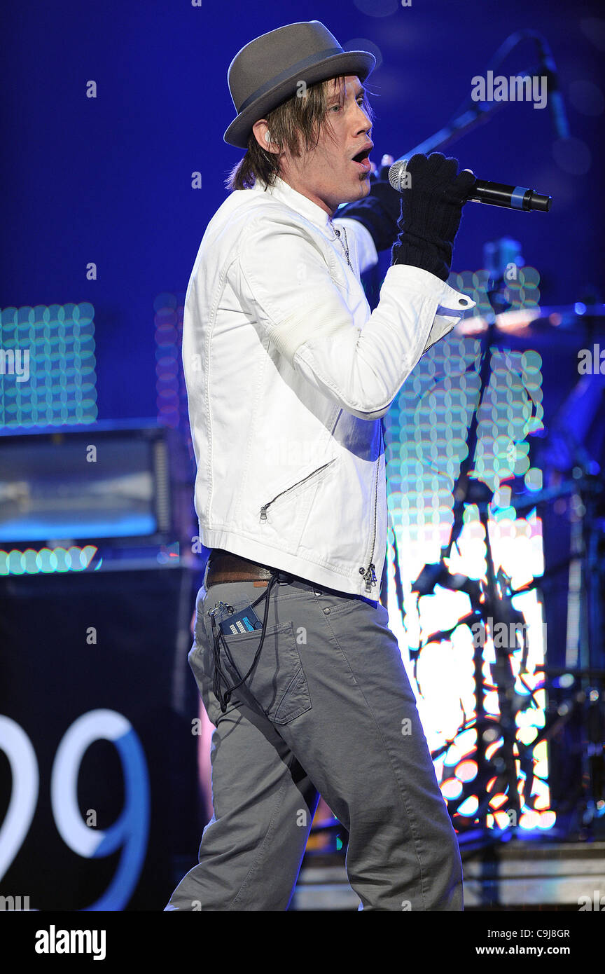 Jan 7, 2012 - Raleigh, North Carolina; USA - Singer JASON ROY of the ...