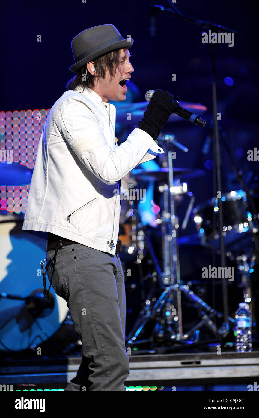 Jan 7, 2012 - Raleigh, North Carolina; USA - Singer JASON ROY of the ...