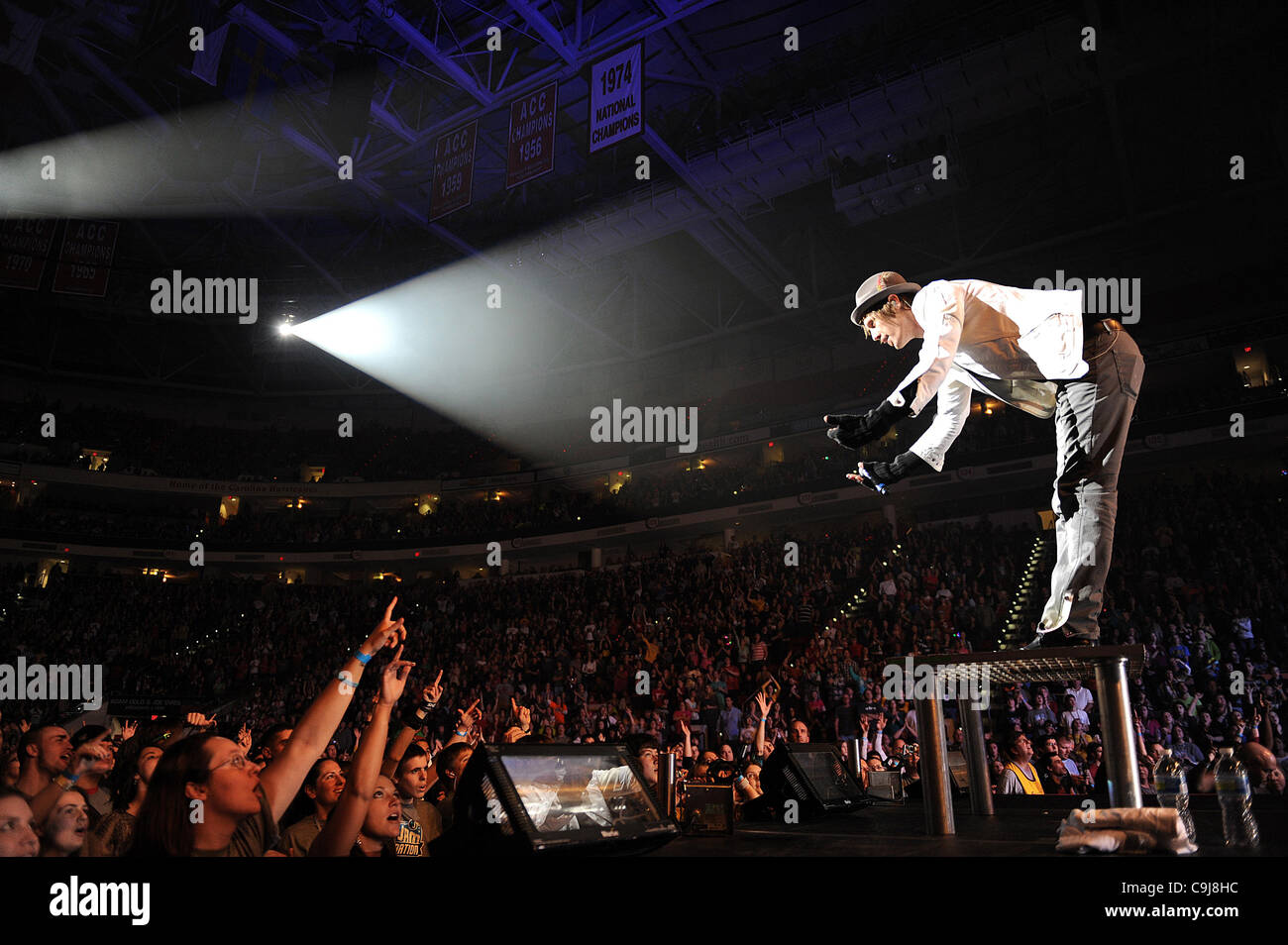 Jan 7, 2012 - Raleigh, North Carolina; USA - Singer JASON ROY of the ...