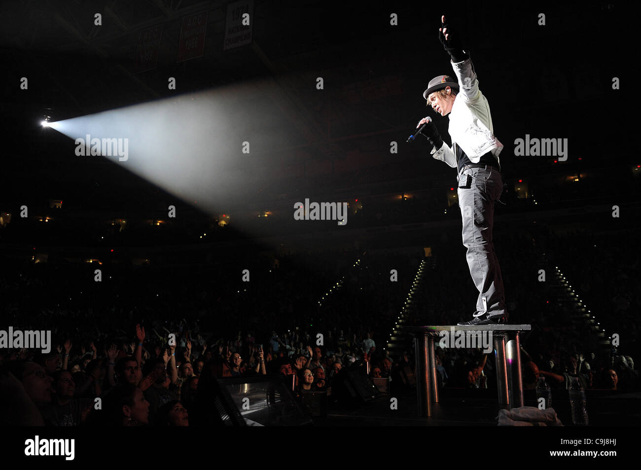 Jan 7, 2012 - Raleigh, North Carolina; USA - Singer JASON ROY of the ...
