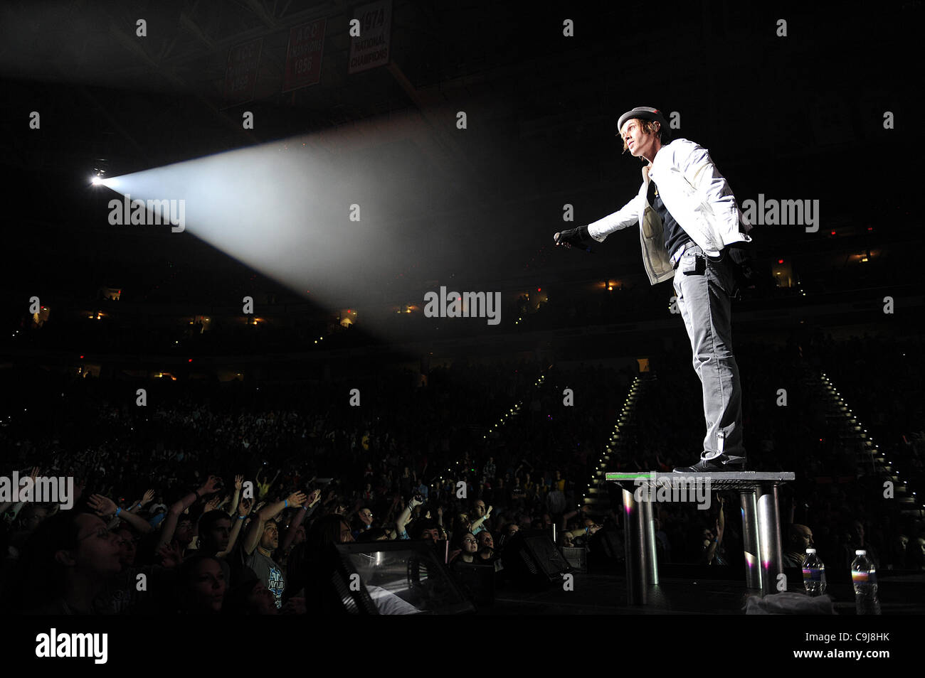 Jan 7, 2012 - Raleigh, North Carolina; USA - Singer JASON ROY of the ...