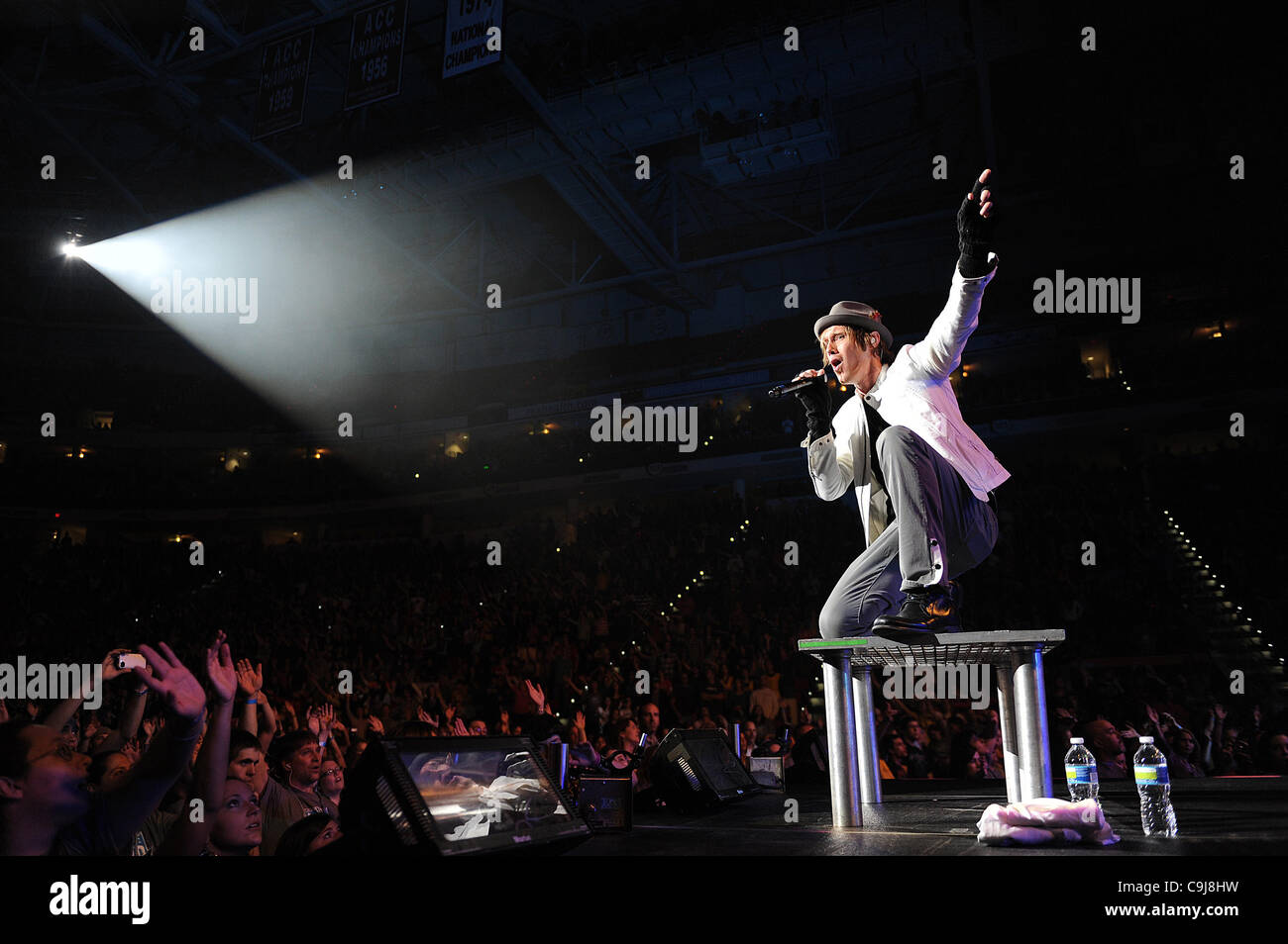Jan 7, 2012 - Raleigh, North Carolina; USA - Singer JASON ROY of the ...