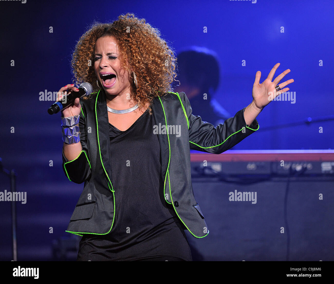 Jan 7, 2012 - Raleigh, North Carolina; USA - Singer BIANCA REYES of the ...