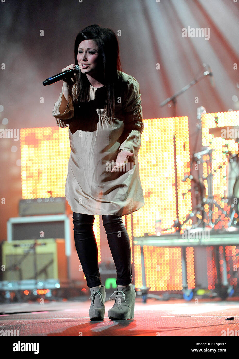 Jan 7, 2012 - Raleigh, North Carolina; USA - Singer KARI JOBE perform ...