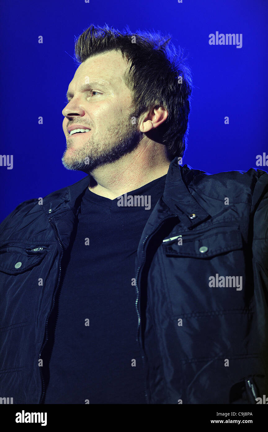 Jan 7, 2012 - Raleigh, North Carolina; USA - Singer RUSS LEE of the ...