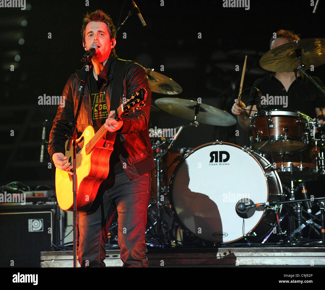 Jan 7, 2012 - Raleigh, North Carolina; USA - Musician MATT HAMMITT and ...