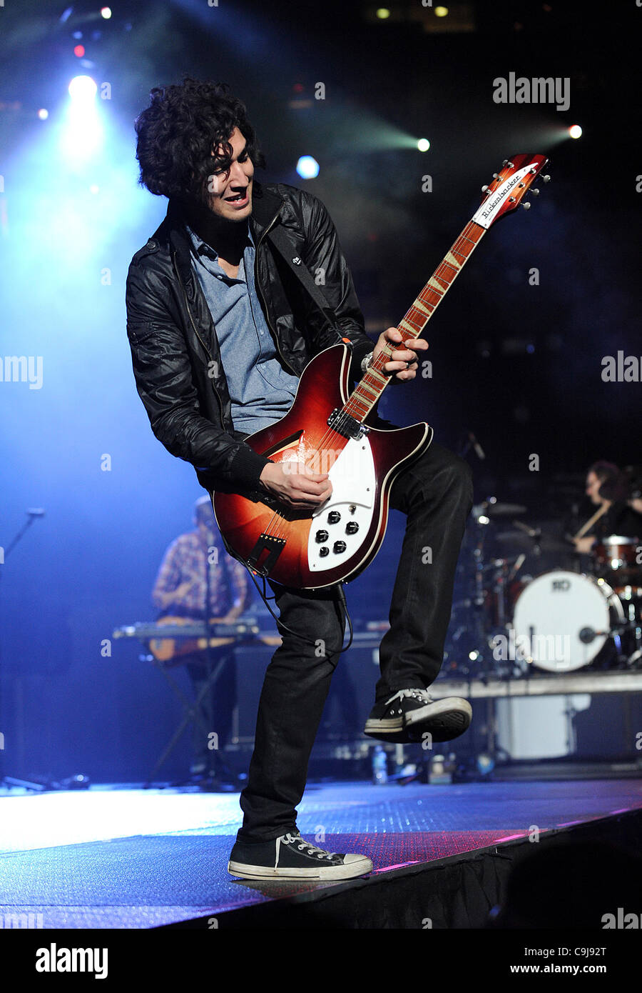 Jan 7, 2012 - Raleigh, North Carolina; USA - Guitarist CHRIS ROHMAN of ...