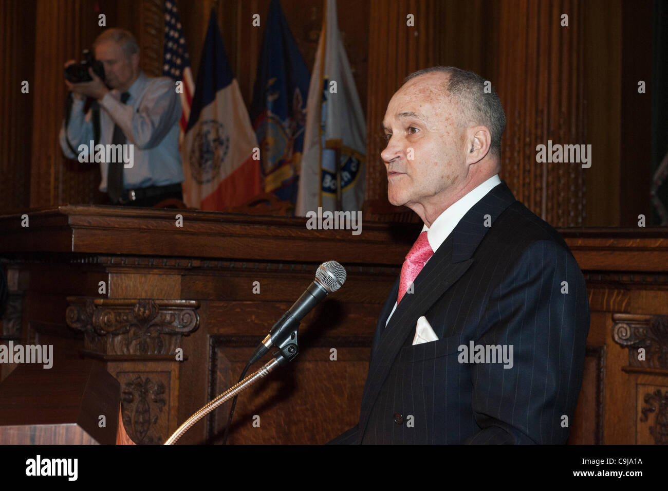 New york police commissioner ray kelly hi-res stock photography and ...