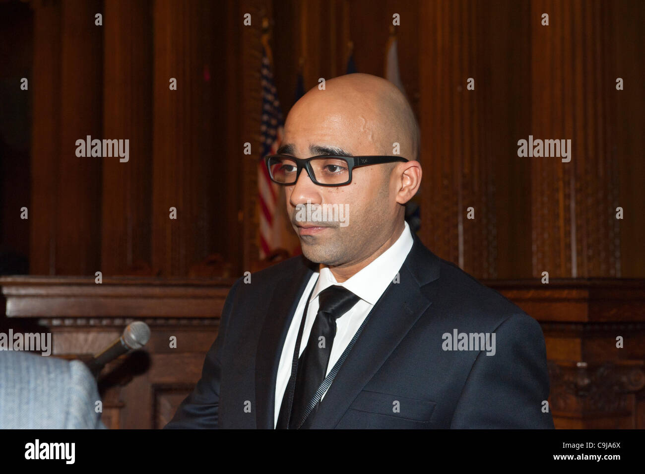 January 11, 2012 - Brooklyn, New York, USA: Consul General of Haiti ...