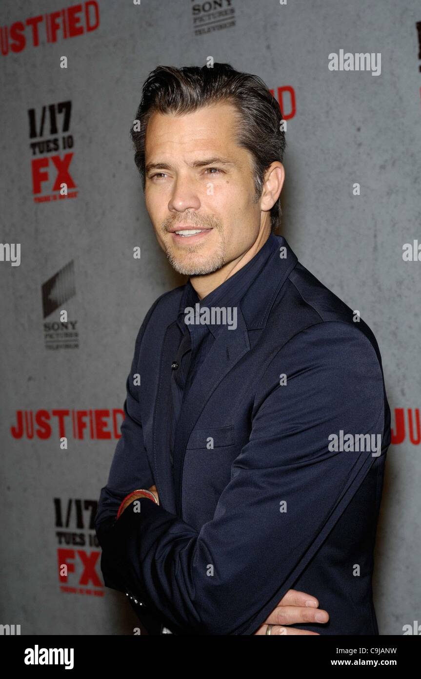 Jan. 11, 2012 - Hollywood, California, U.S. - Timothy Olyphant during ...