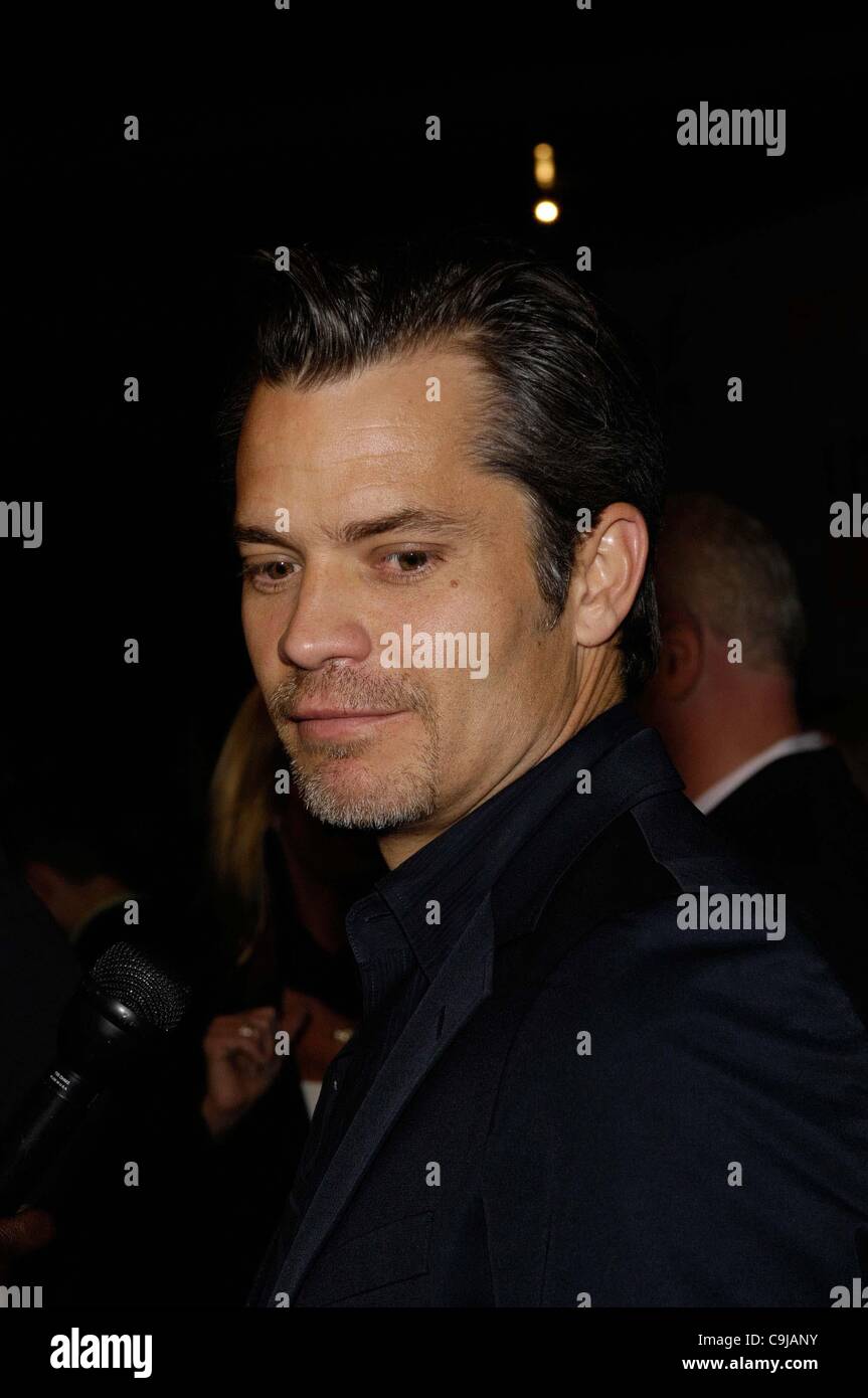 Jan. 11, 2012 - Hollywood, California, U.S. - Timothy Olyphant during ...