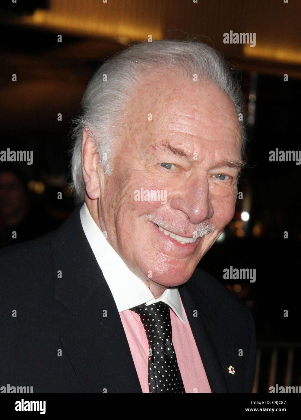 Jan. 10, 2012 - New York, New York, U.S. - Actor CHRISTOPHER PLUMMER ...
