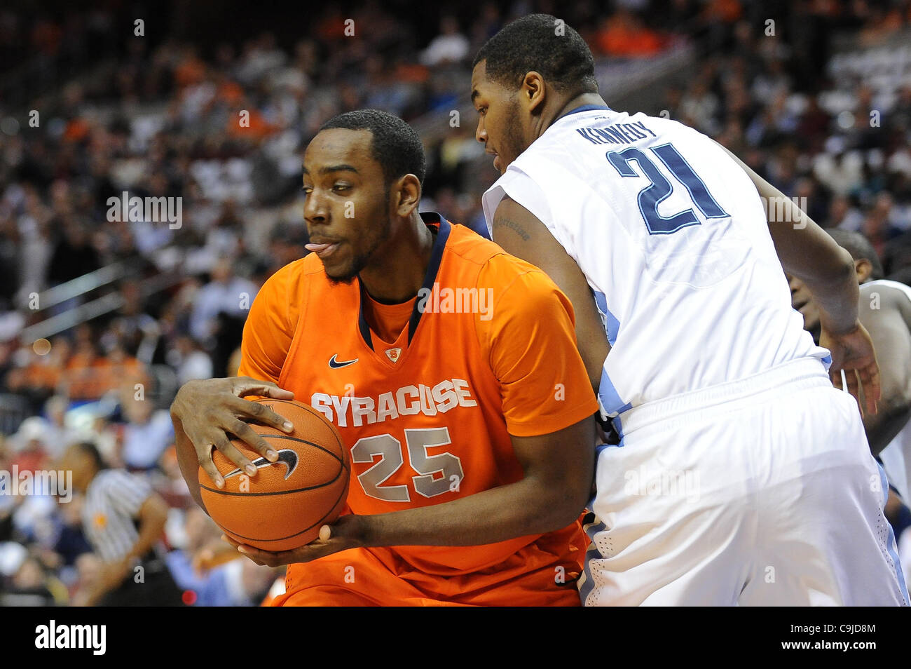 Jan. 11, 2012 - Philadelphia, Pennsylvania, U.S - Syracuse Orange ...