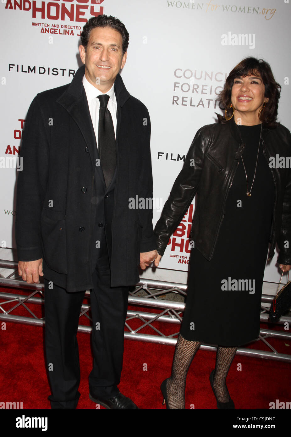 Christiane amanpour and james rubin hi-res stock photography and images ...