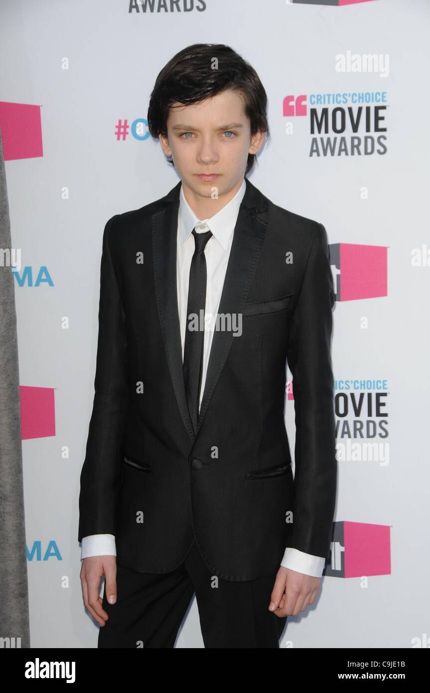 Asa Butterfield at arrivals for 17th Annual Critics Choice Movie Awards ...