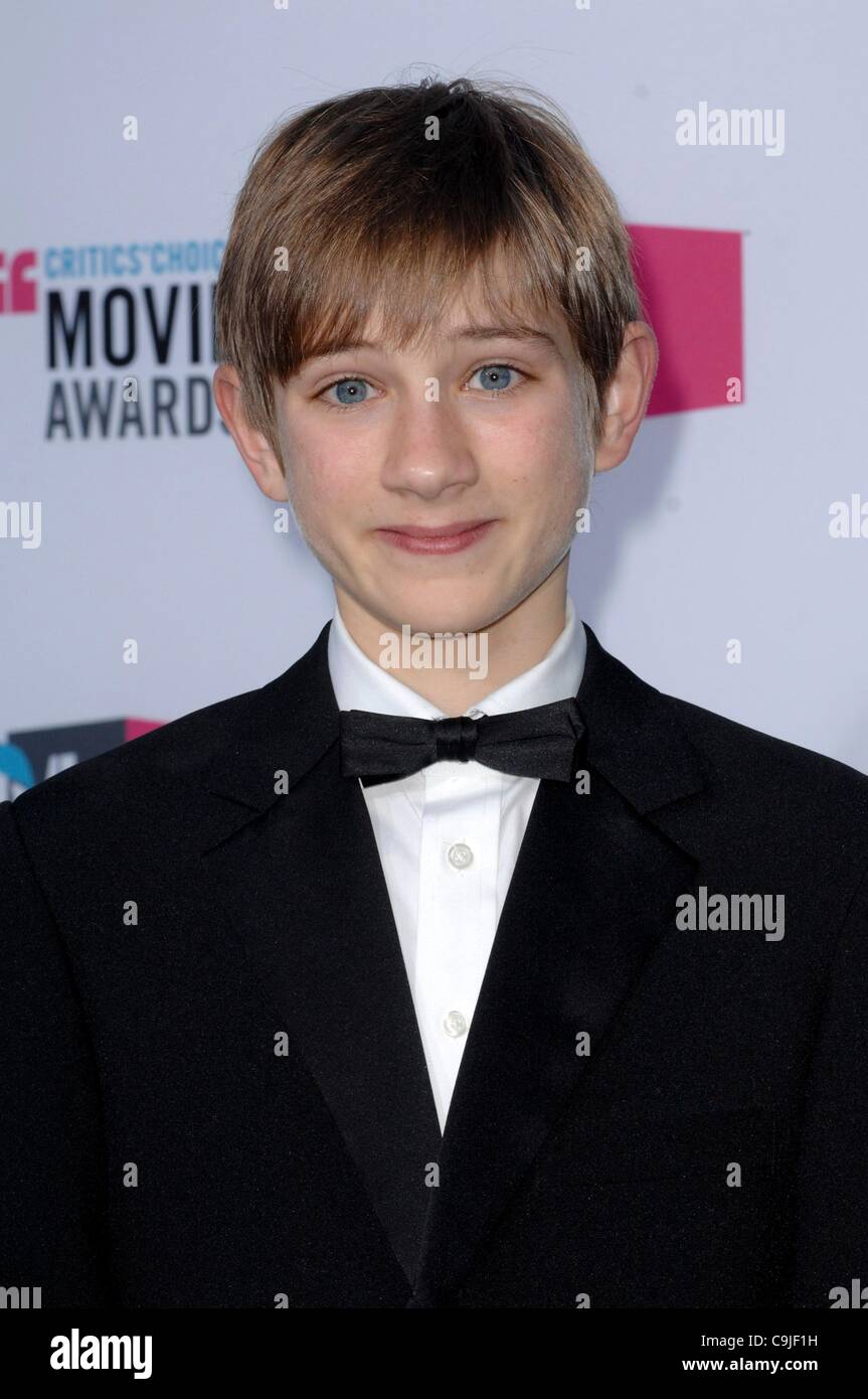 Thomas Horn at arrivals for 17th Annual Critics Choice Movie Awards ...