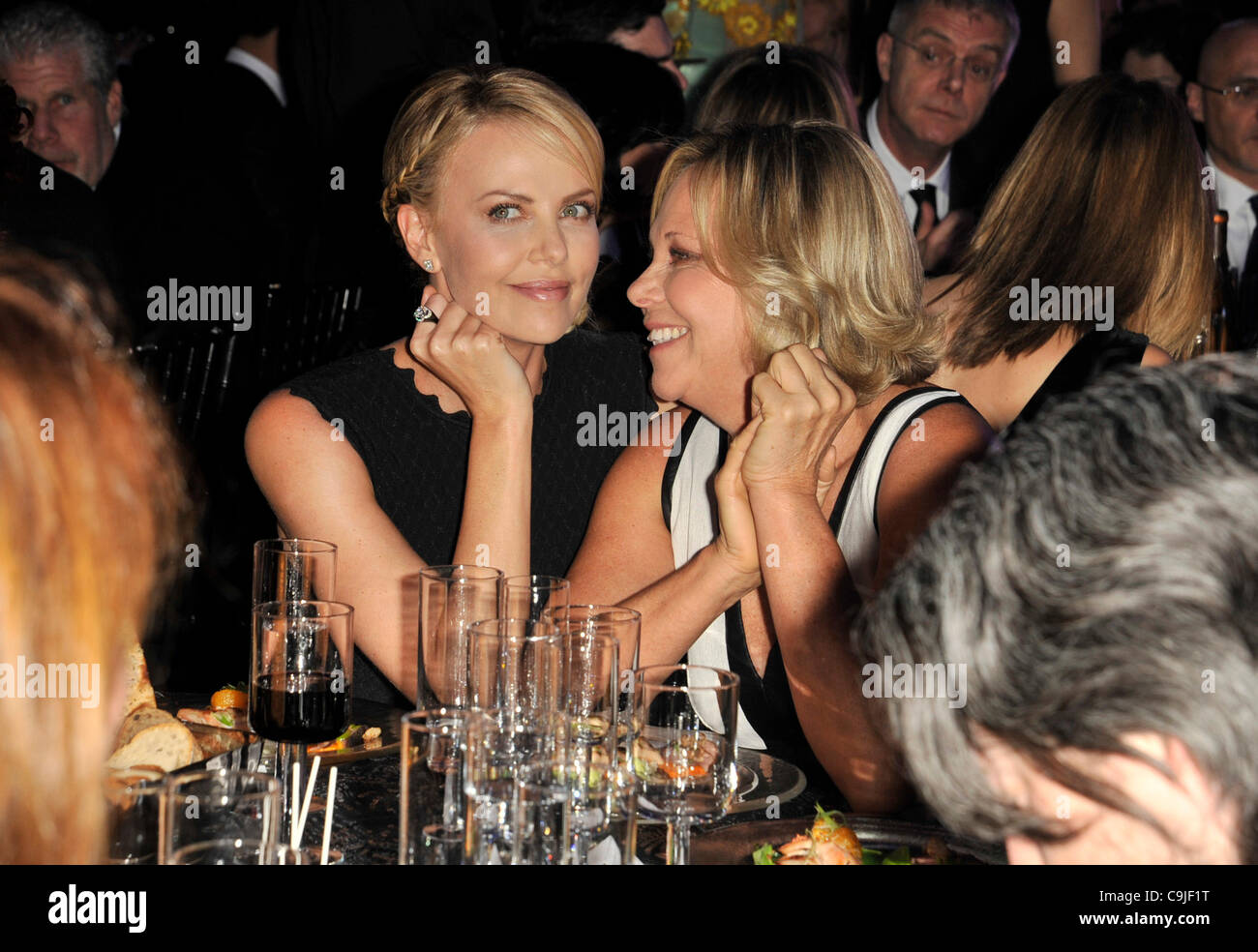 Jan. 12, 2012 - Hollywood, California, U.S. - CHARLIZE THERON and her ...