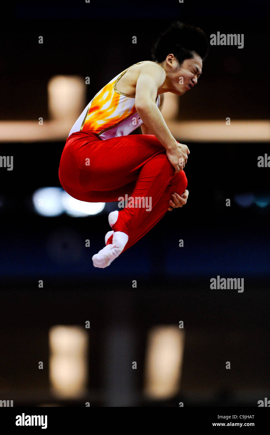 13.1.2012 London, England. Masaki Ito (JPN) in action during the Men's ...