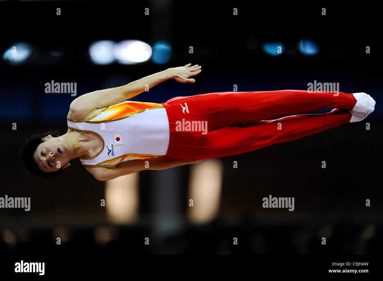 13.1.2012 London, England. Masaki Ito (JPN) in action during the Men's ...