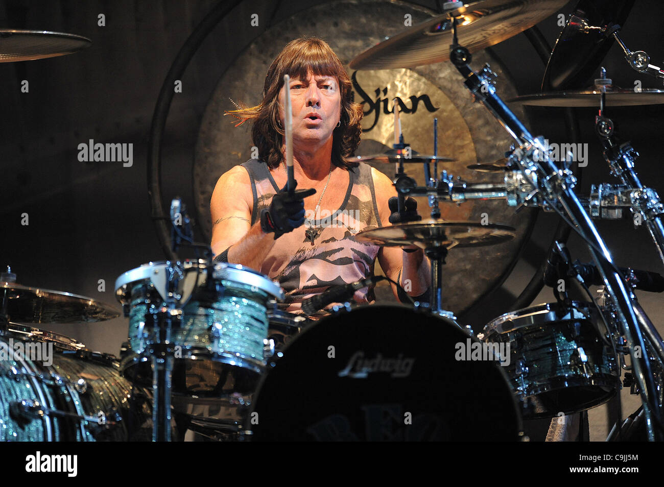 Jan 13, 2012 - Myrtle Beach, South Carolina; USA - Drummer BRYAN HITT ...