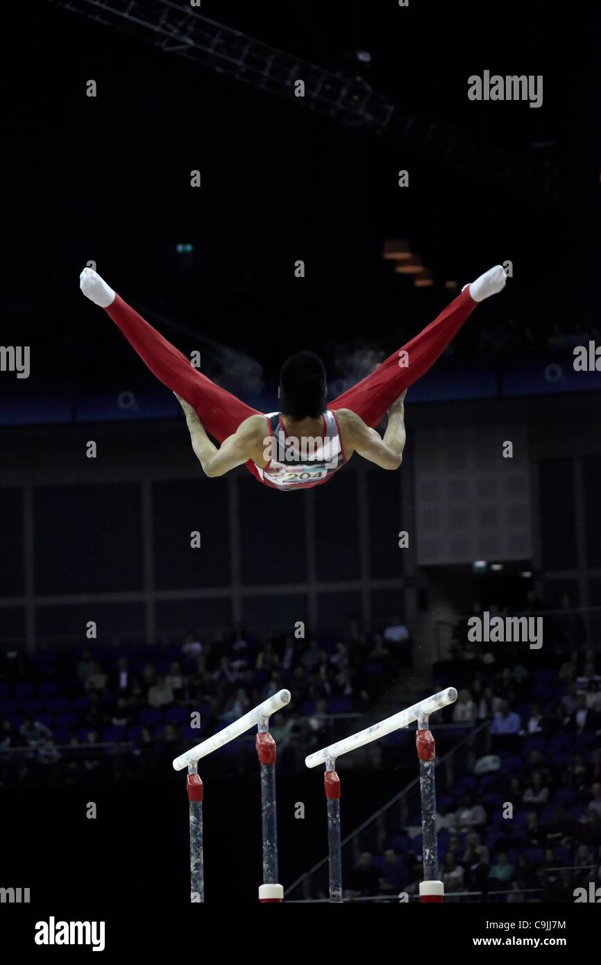 Masahiro Yoshida (Japan) competing in Men's Parallel Bars in Visa ...