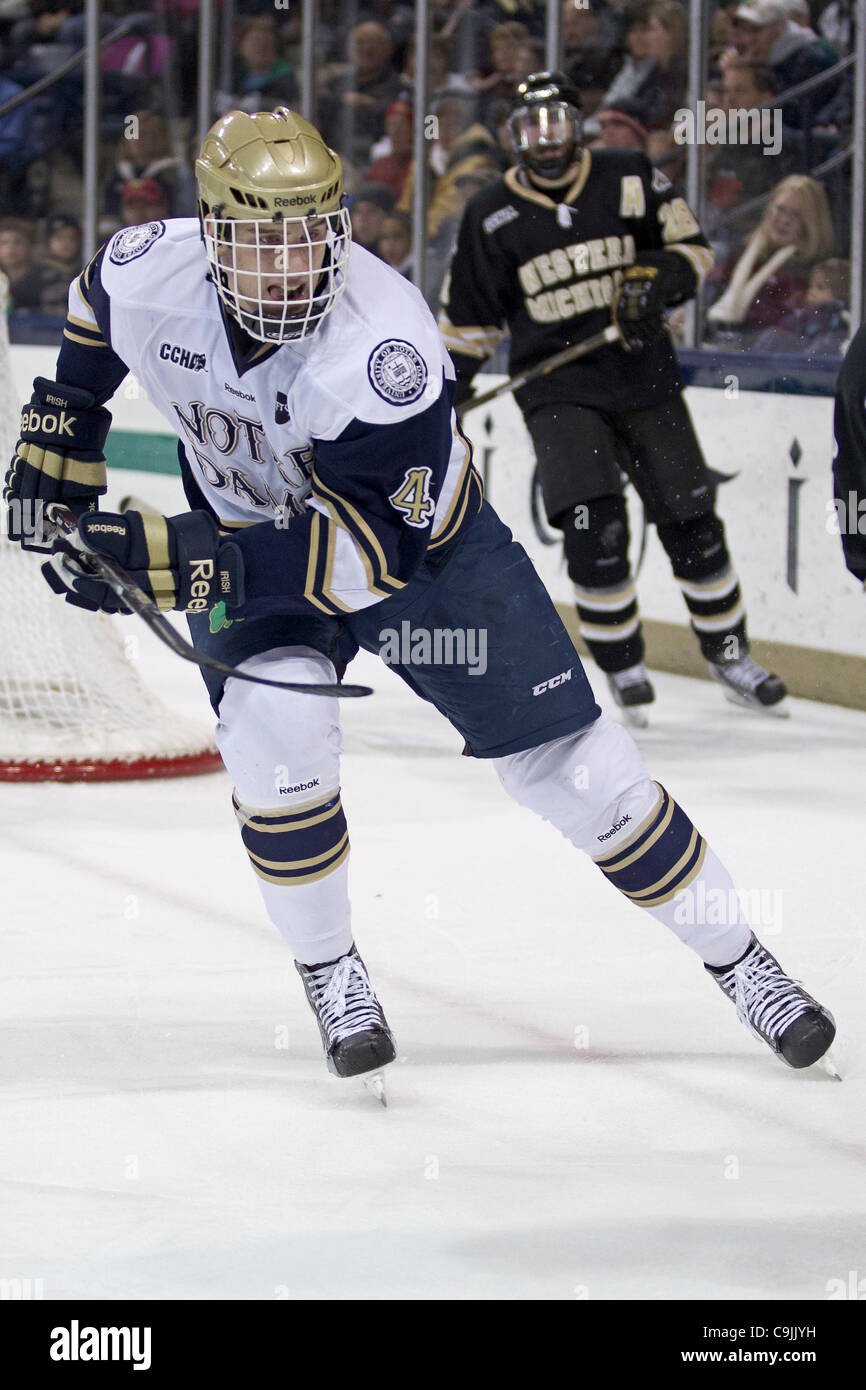 Jan. 13, 2012 - South Bend, Indiana, U.S - Notre Dame center Riley ...