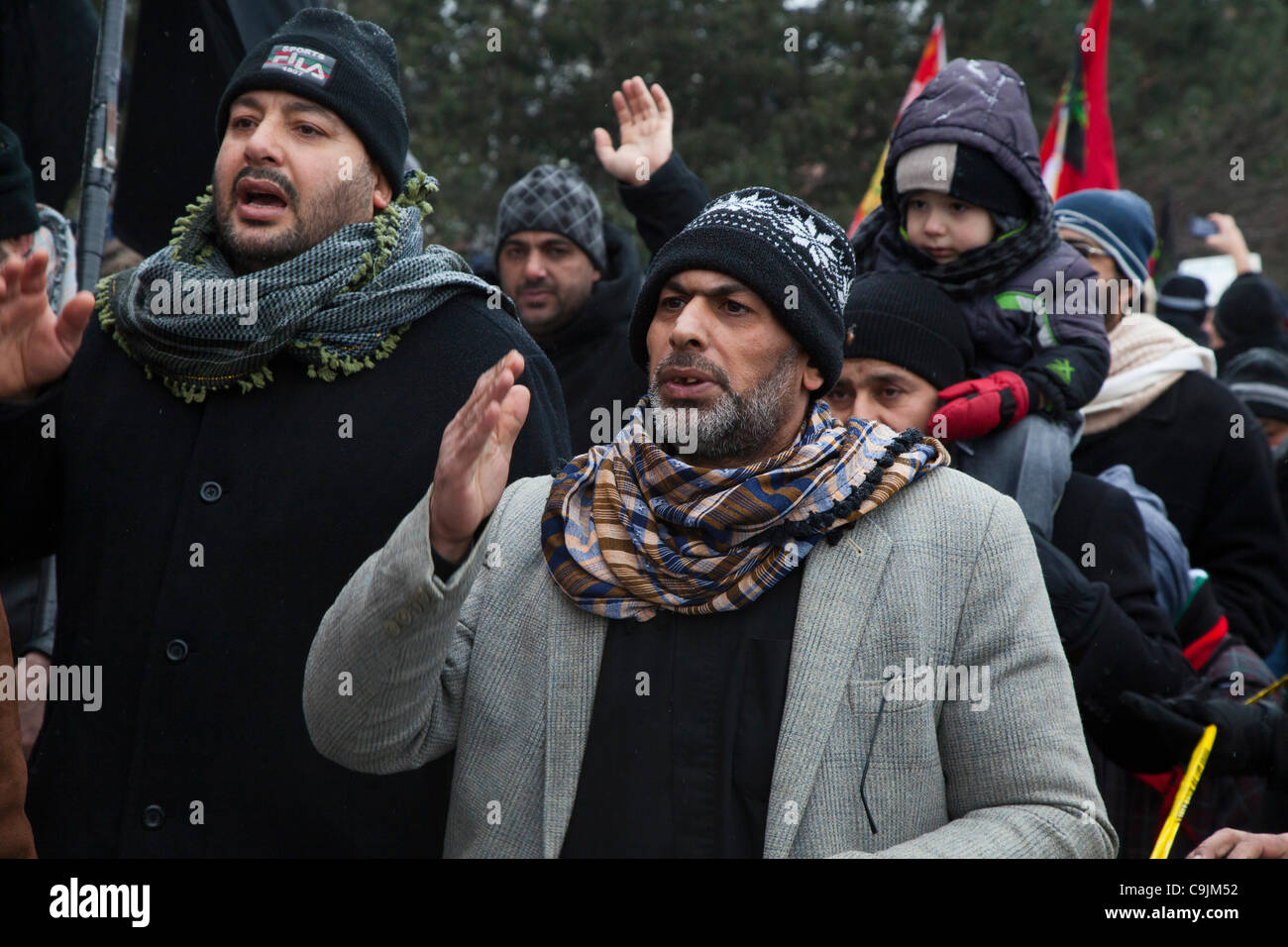 Dearborn, Michigan - Shia Muslims marched through the streets of ...
