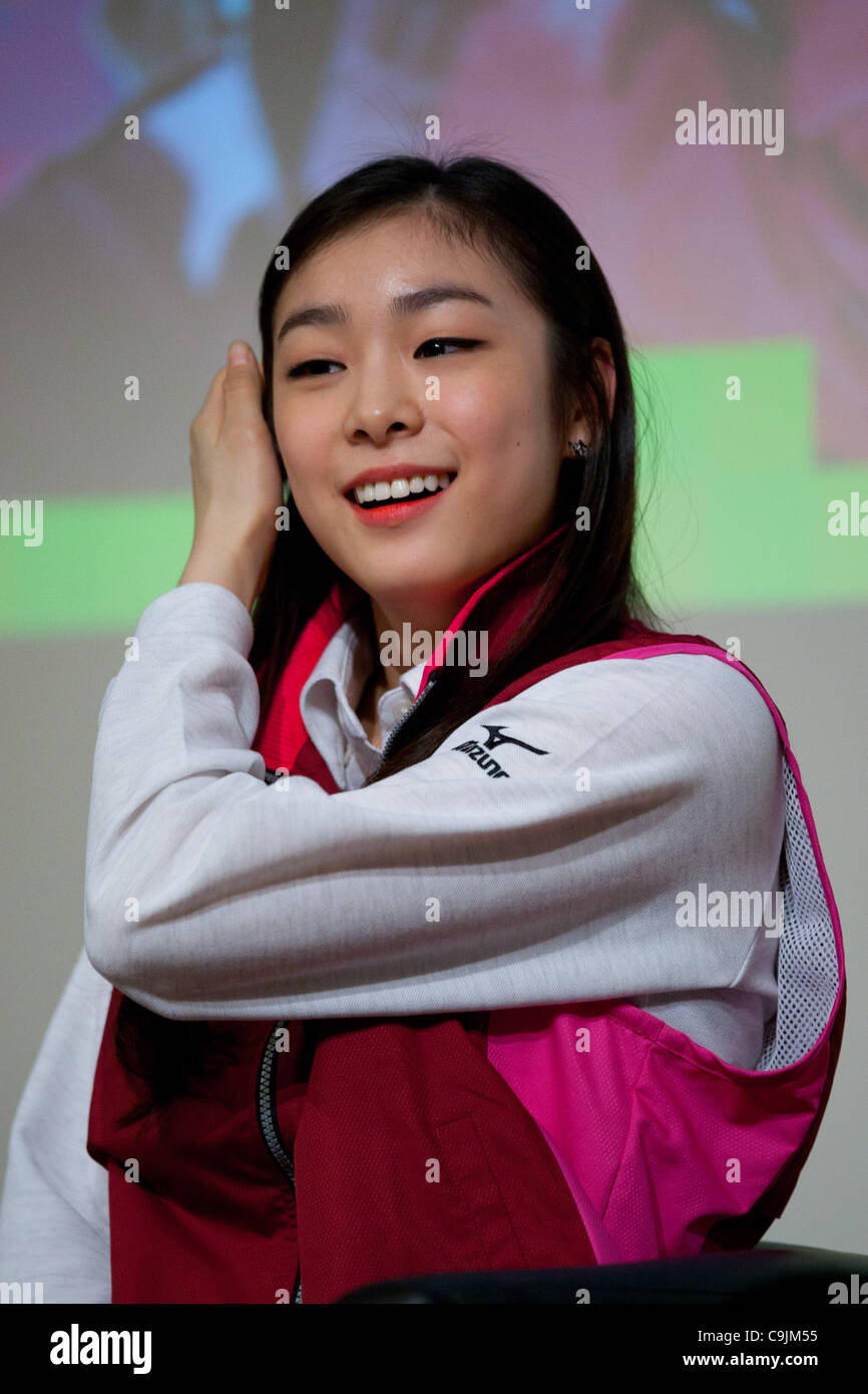 Jan. 14, 2012 - Innsbruck, Austria - Olympic gold medalist and YOG ...