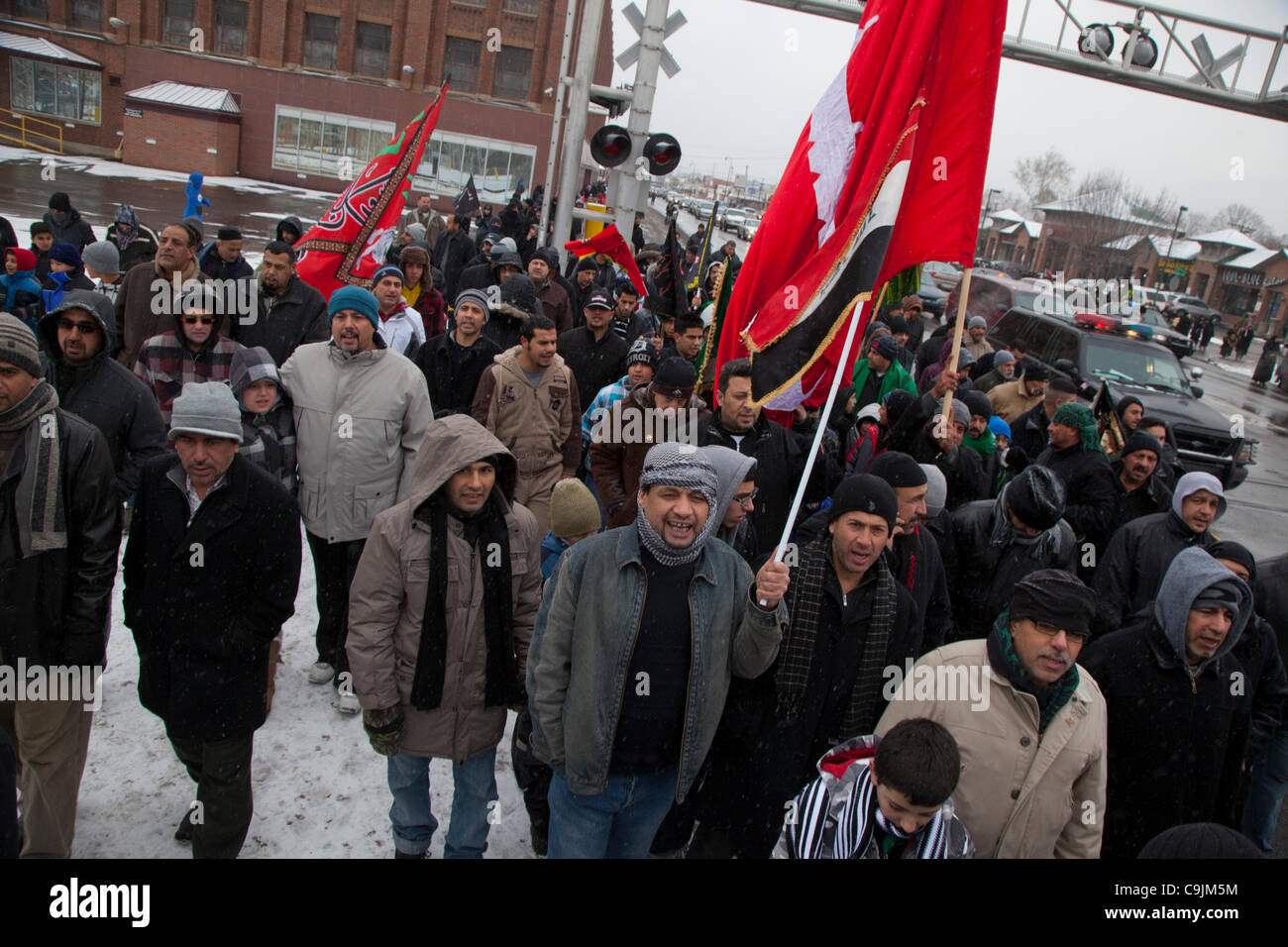 Dearborn, Michigan - Shia Muslims marched through the streets of ...