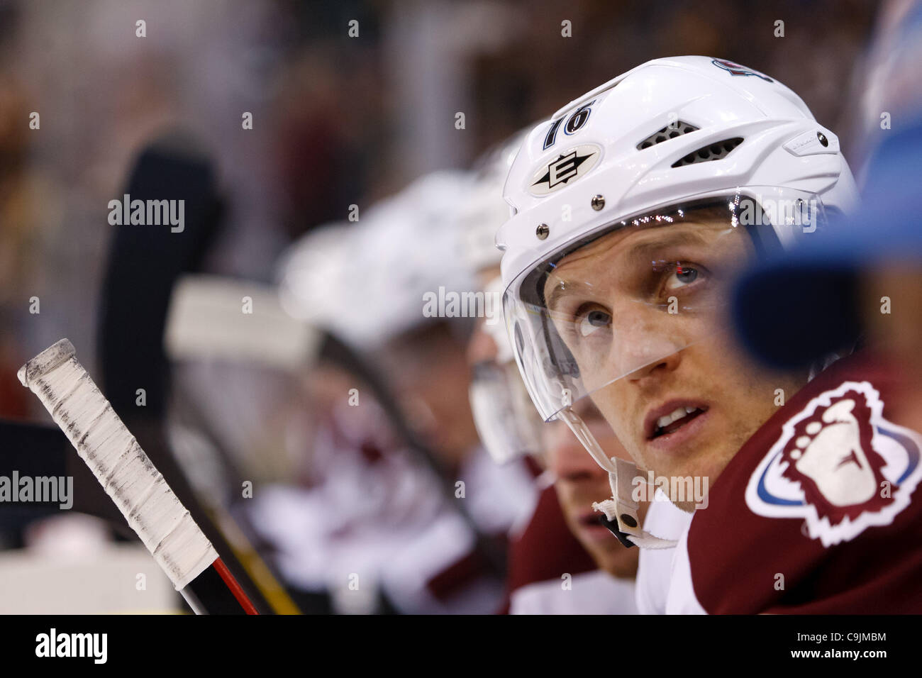 Jan. 14, 2012 - Dallas, Texas, US - Colorado Avalanche Forward Jay ...