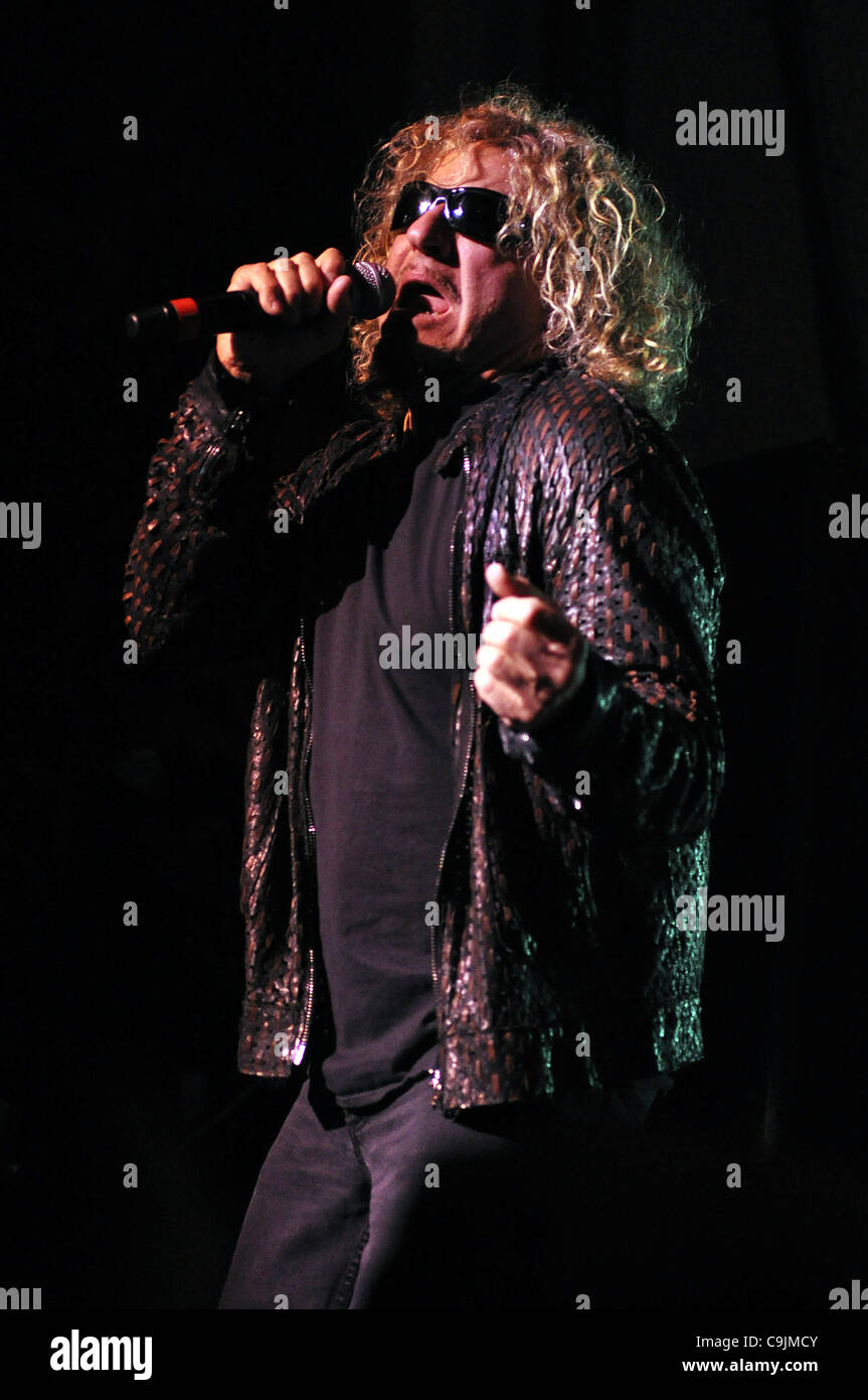 London, United Kingdom 14/01/2012 Sammy Hagar -Chickenfoot performs ...